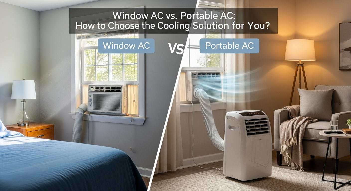 Window AC vs. Portable AC: How to Choose the Best Cooling Solution for You?