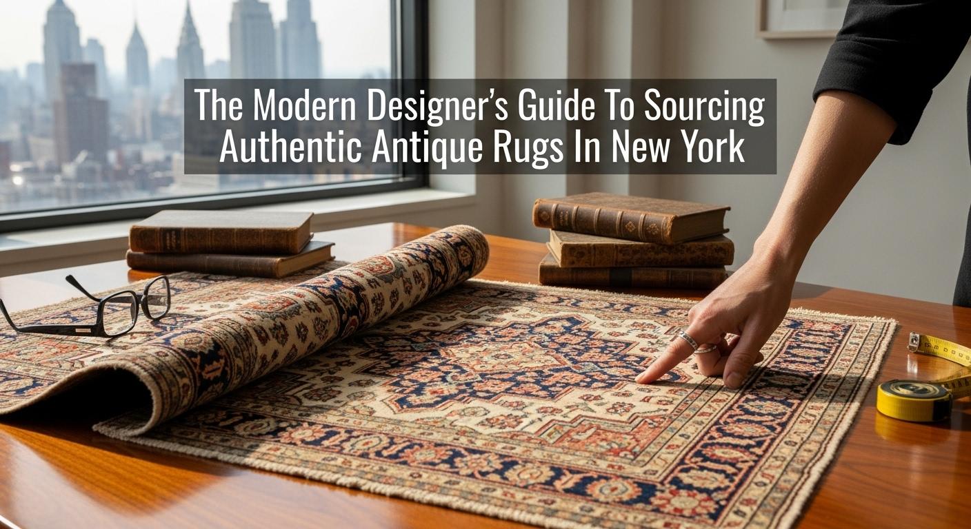 The Modern Designer’s Guide To Sourcing Authentic Antique Rugs In New York