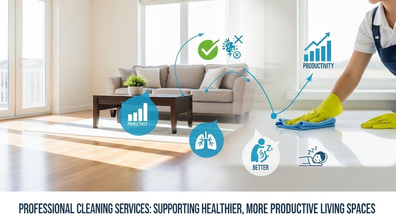 How Professional Cleaning Services Support Healthier, More Productive ...
