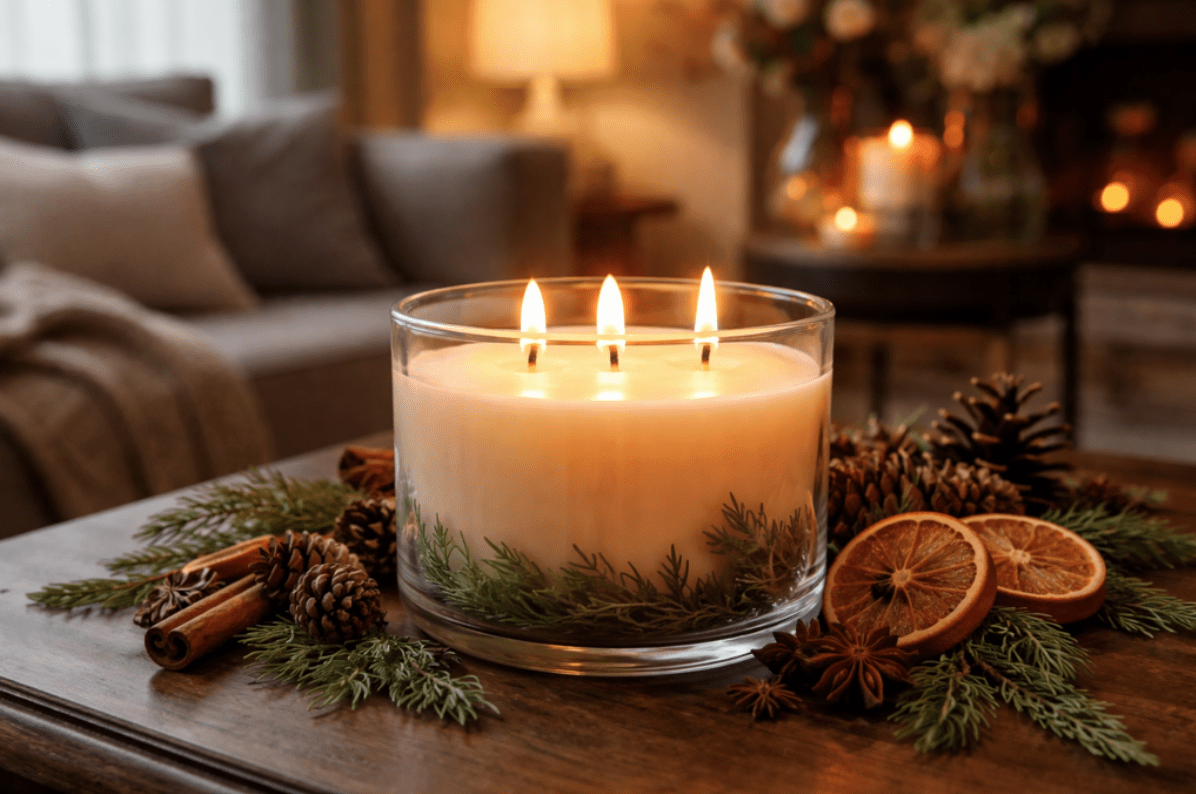 The Art of Layered Aromas: How 3 Wick Candles Transform Your Home ...