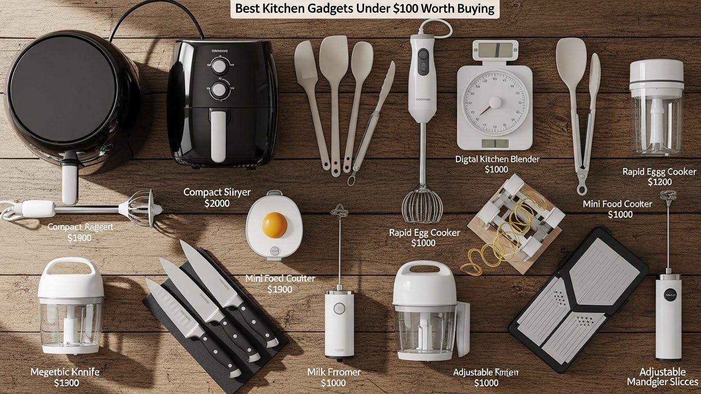 Best Kitchen Gadgets Under $100 Worth Buying