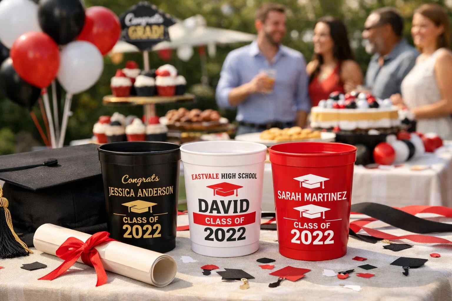How to Choose the Perfect Graduation Party Cups for Your Celebration ...